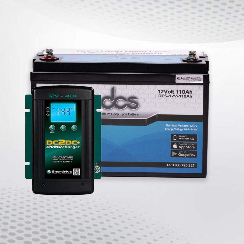 REDARC AUX BUNDLE DEAL – 12V 200AH + BCDC1250D