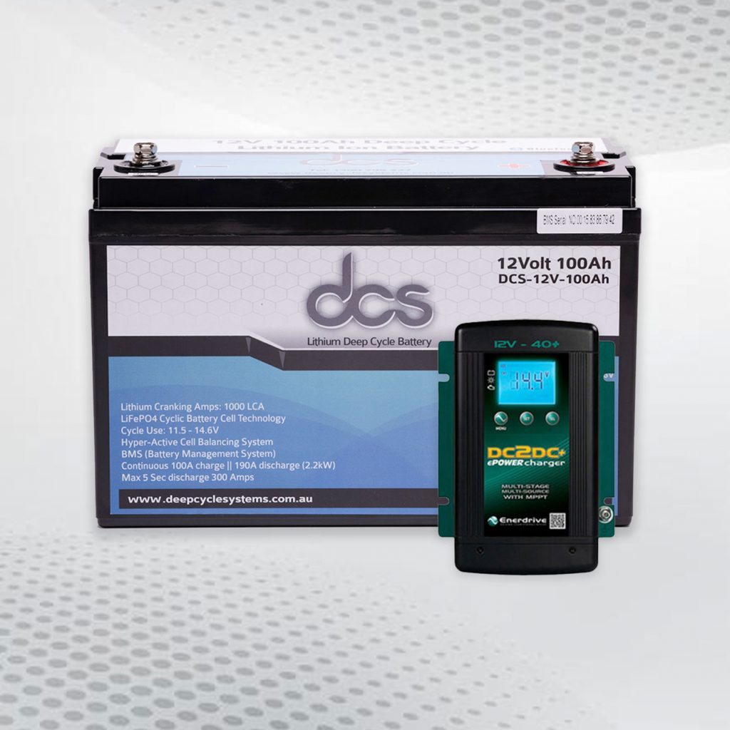 REDARC AUX BUNDLE DEAL – 12V 200AH + BCDC1250D