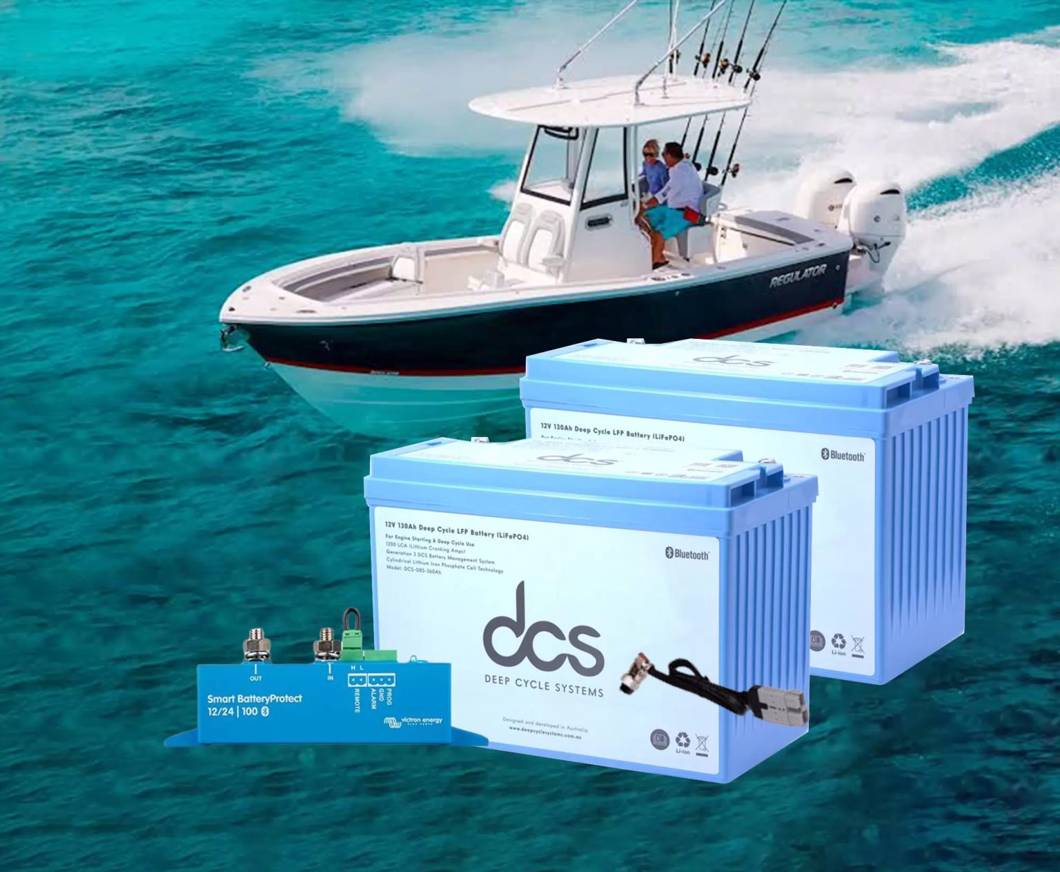 ULTIMATE DCS 12V 260AH DUAL BATTERY SYSTEM (LITHIUM) – With MPPT SOLAR ...