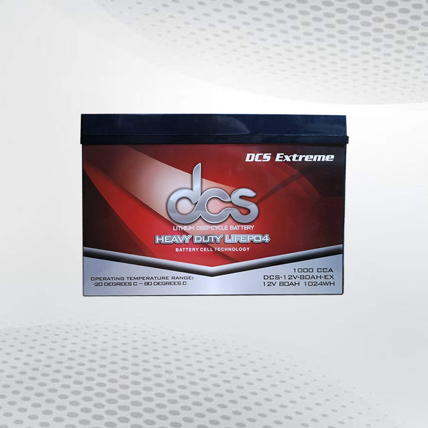 LiFePO4 12v 80ah Lithium Ion Deep Cycle Battery