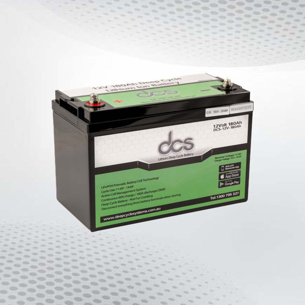 DCS 12V 180AH (LITHIUM) + ENERDRIVE DC2DC 40A+