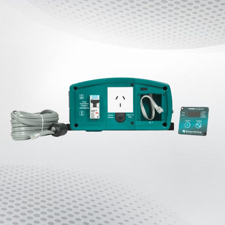 Enerdrive 12V 2600W ePOWER Inverter with RCD & AC Transfer Switch