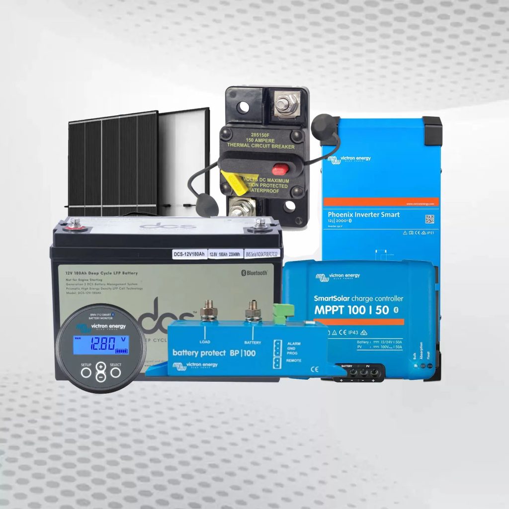 12v Basic Off Grid System | 360ah Off Grid System